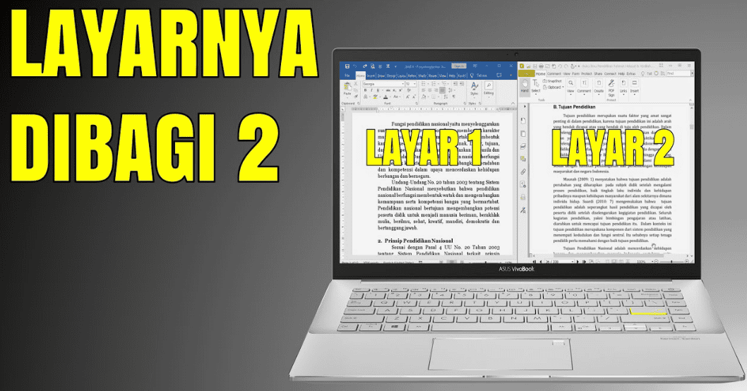 Cara Membagi Layar Laptop Menjadi 2: Panduan Lengkap Untuk Multitasking ...