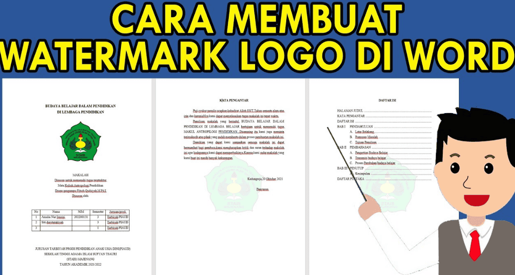 Cara Membuat Watermark Di Word: Panduan Lengkap Untuk Pemula - Interogator